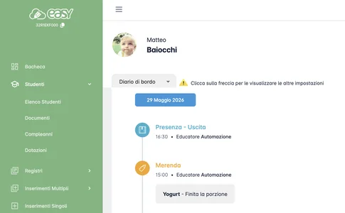 Easy.School: gestionale cloud per asili nido e scuole 0-6